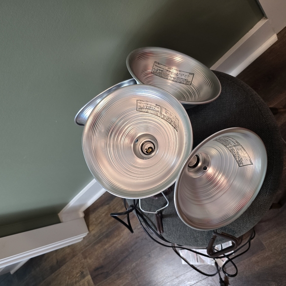 Bayco | Other | Silver Reflector Light Set Bayco Clamp Lights With ...